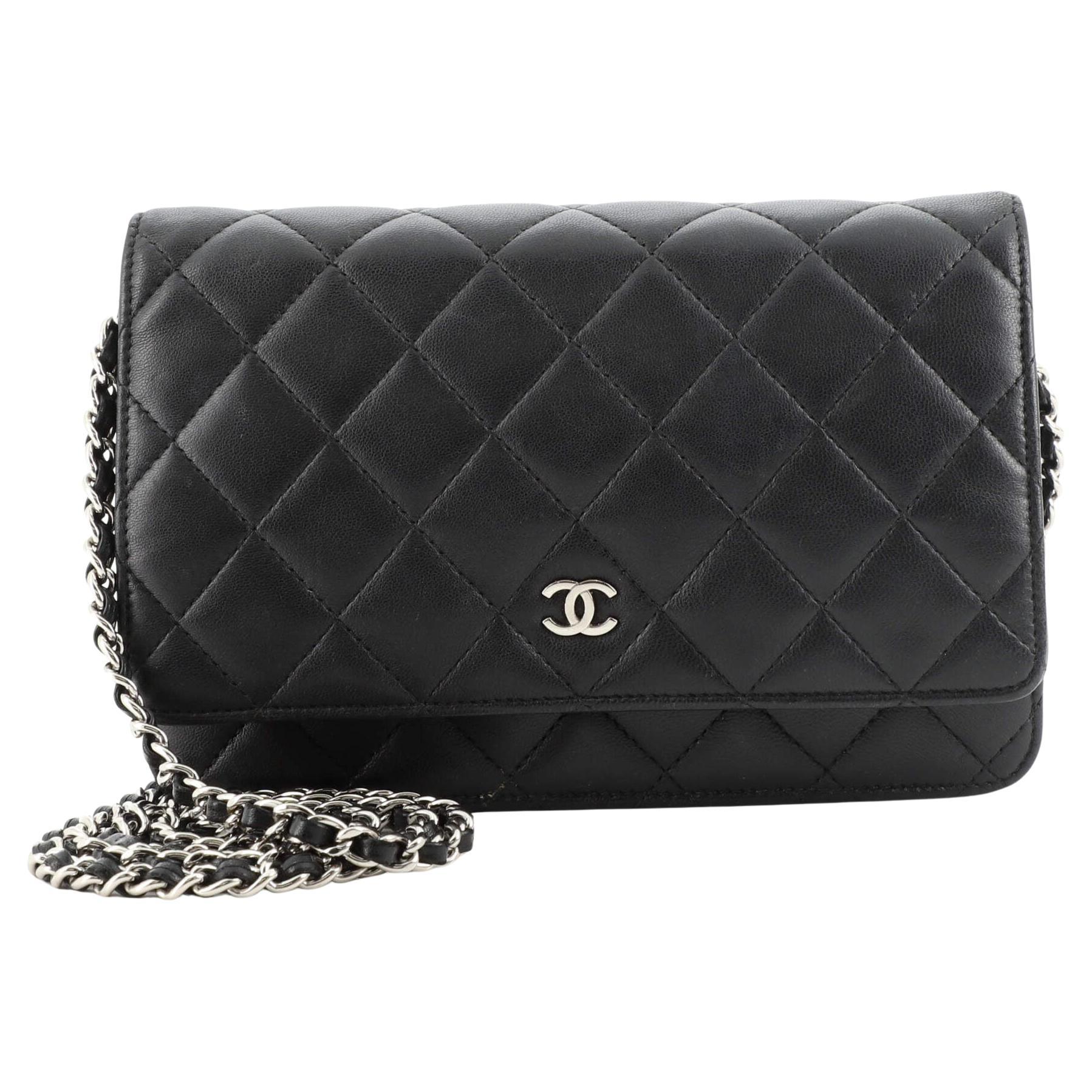 Chanel Wallet on Chain Quilted Lambskin at 1stDibs