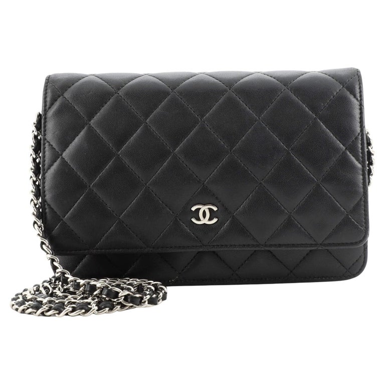 Chanel Wallet on Chain Quilted Lambskin For Sale at 1stDibs