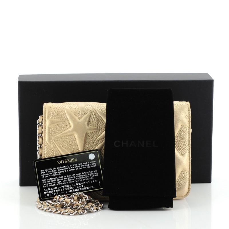 Chanel Wallet on Chain Star Embossed Lambskin at 1stDibs | chanel star ...