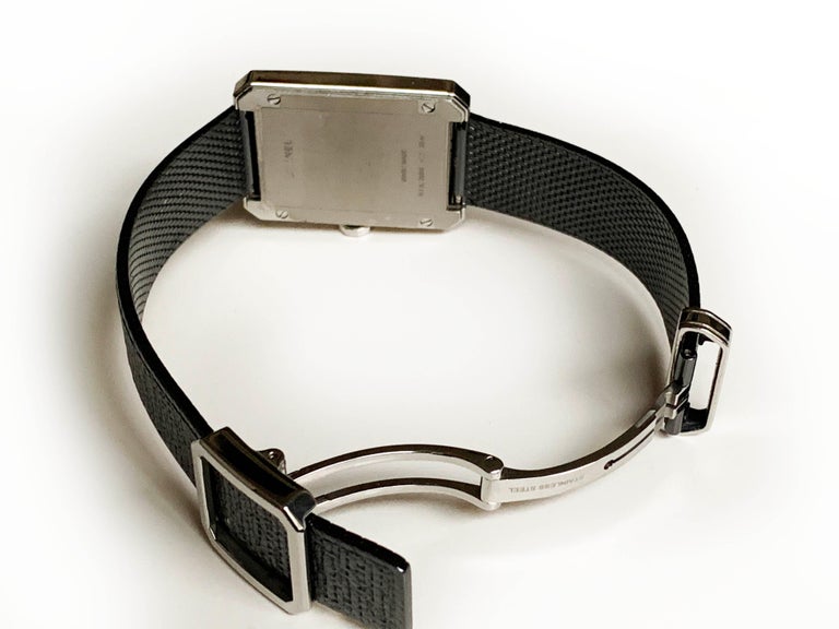 Chanel Watch Boyfriend Tweed/ Diamonds For Sale at 1stDibs