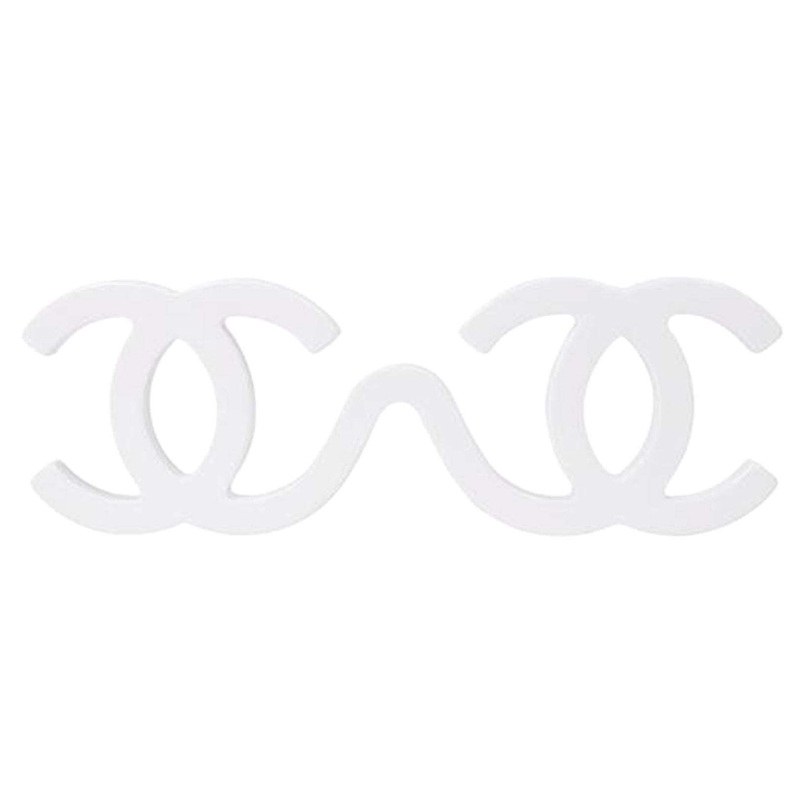 Chanel Rare White Vintage 90's Sunglasses For Sale at 1stDibs | vintage ...
