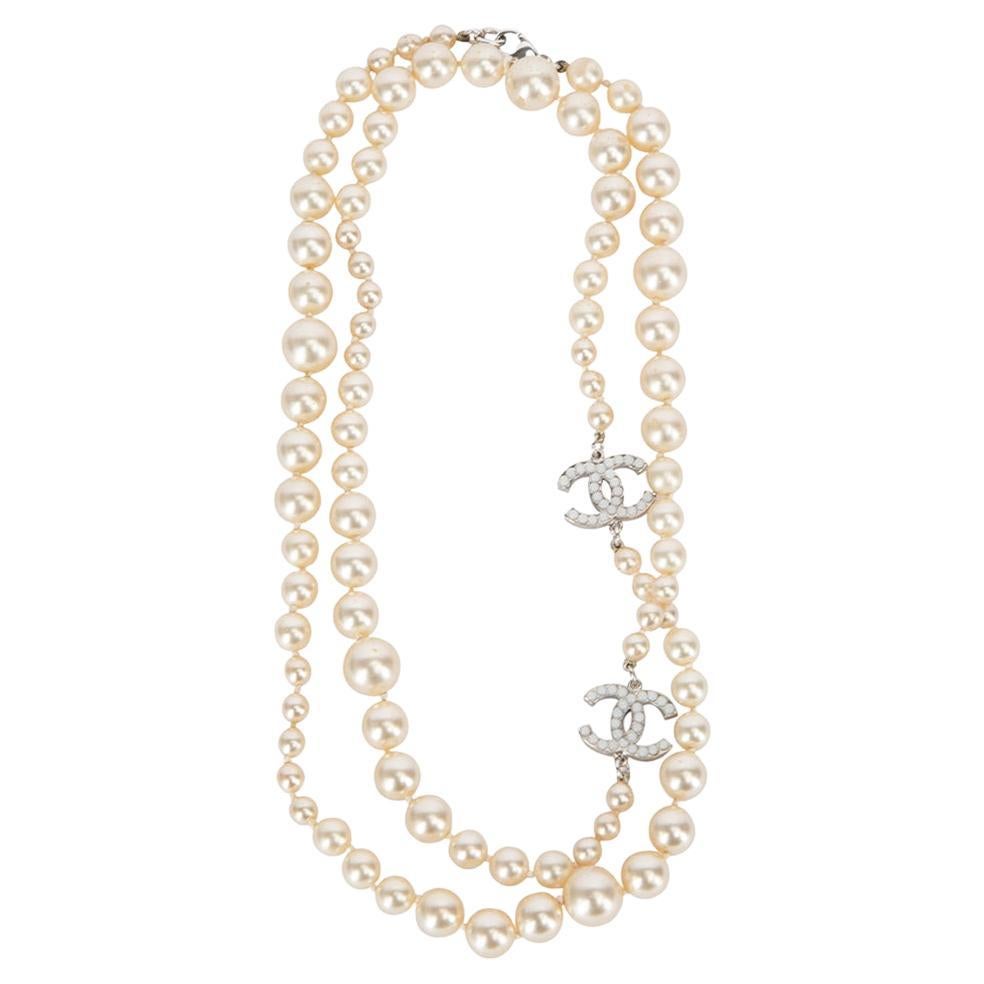 Chanel Beaded Necklaces - 178 For Sale at 1stDibs | chanel beads ...