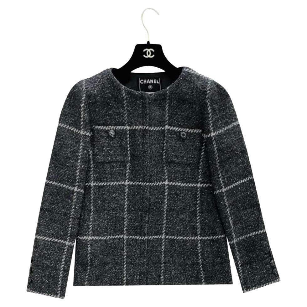 Chanel Wool and Alpaca Jacket at 1stDibs