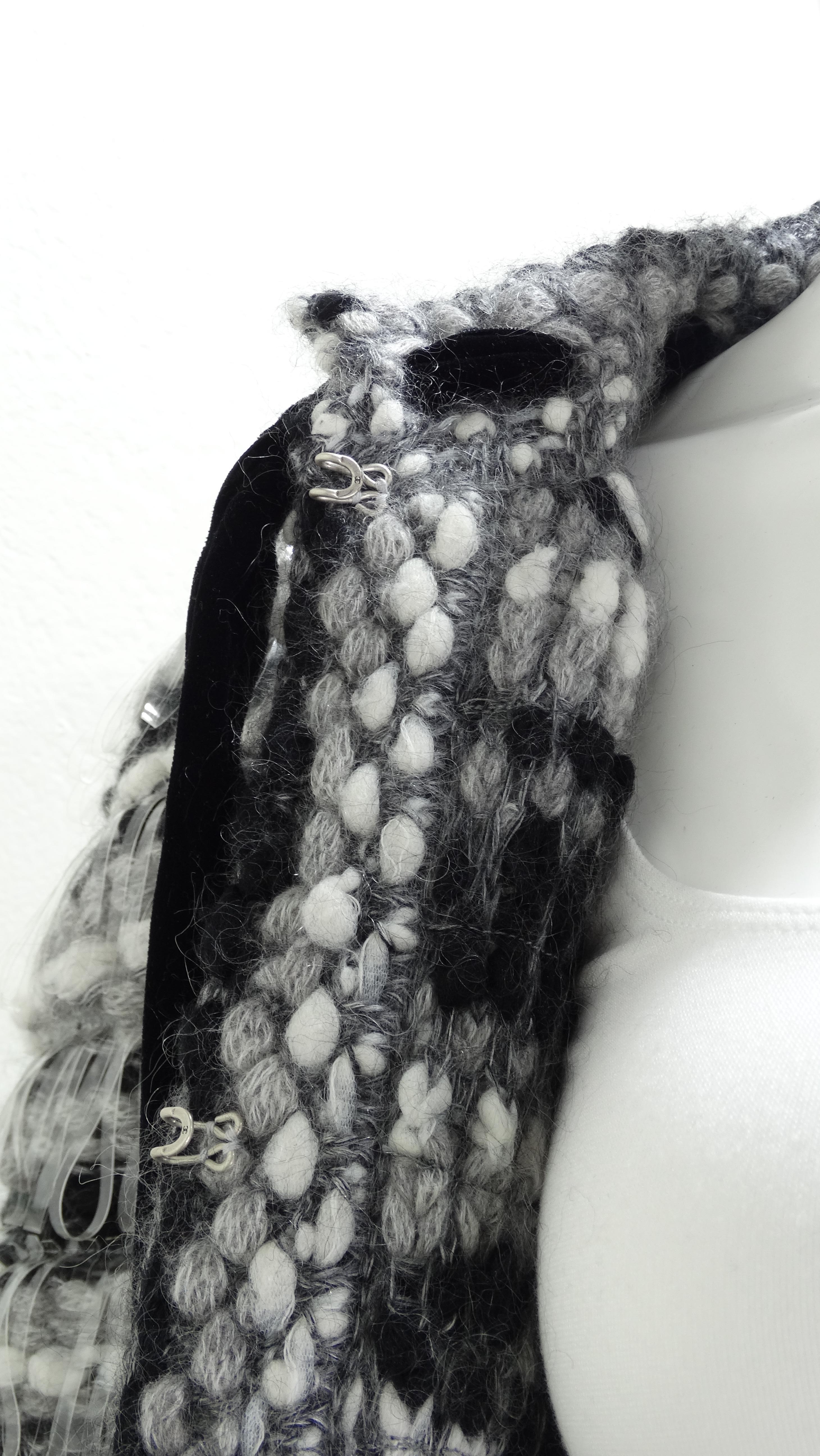 Chanel Wool Cape Metiers d'Art Paris Rome Collection For Sale at ...