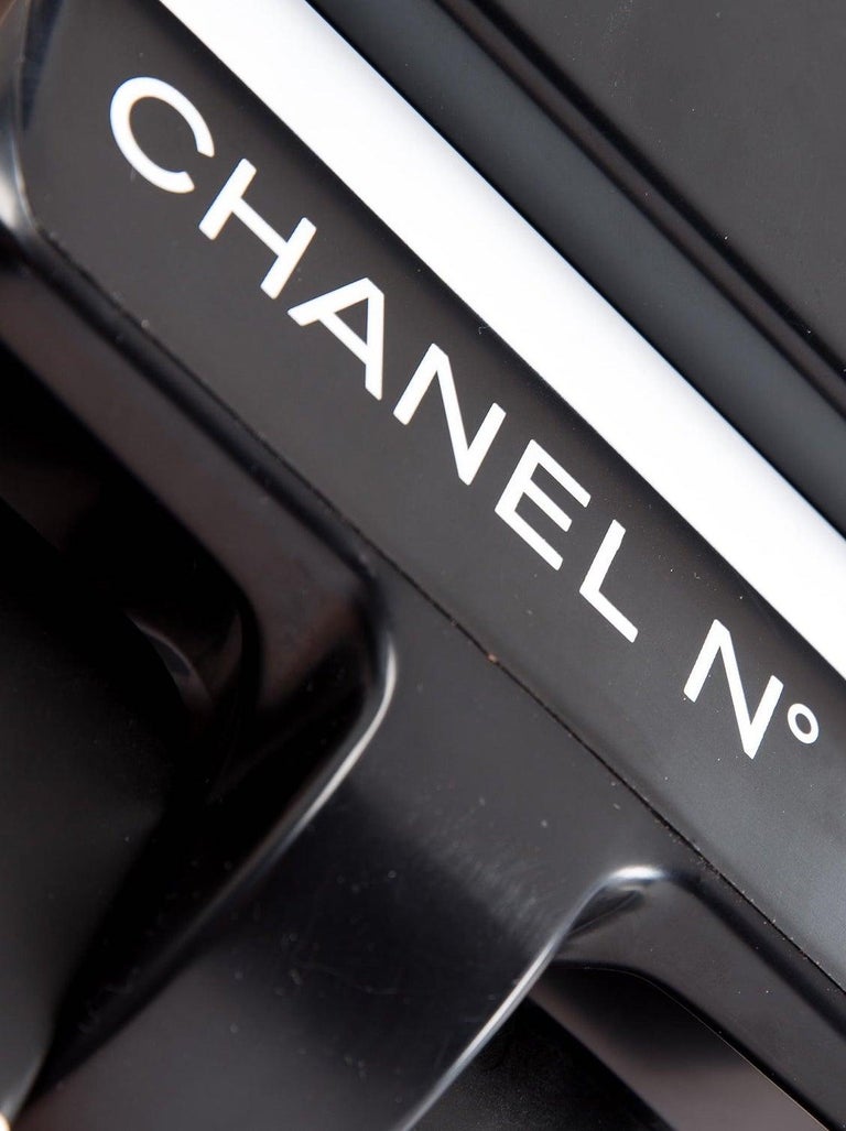 Chanel x Medicom Kubrick Limited Edition Black White Decorative Bear ...
