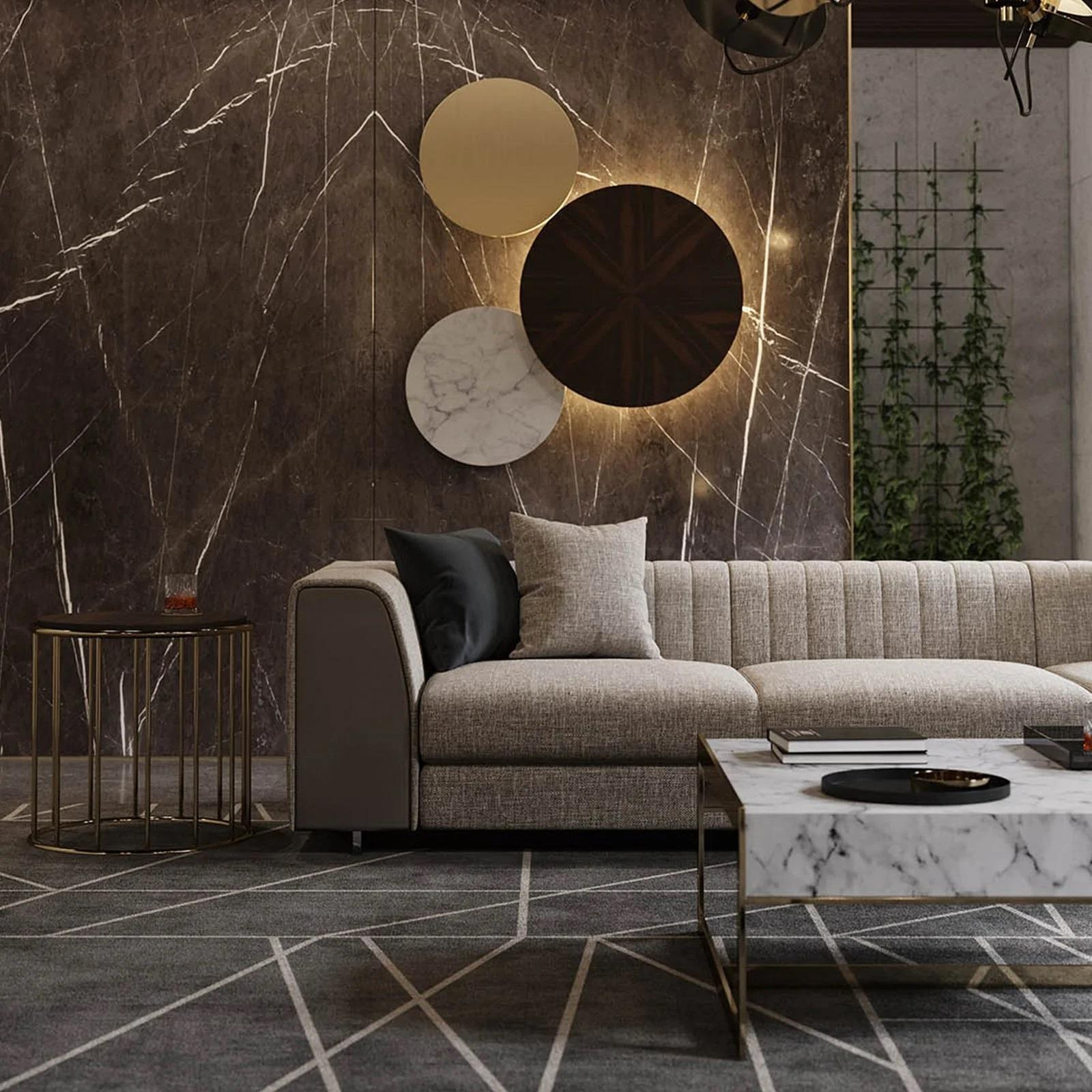 Channel Tufted 3 Seater Sofa Offered in COM For Sale at 1stDibs