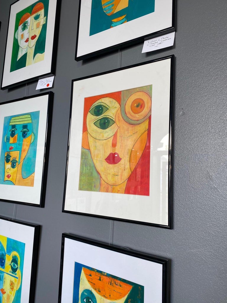 Chantal Jentien - The Faces of wisdom n°5 For Sale at 1stDibs