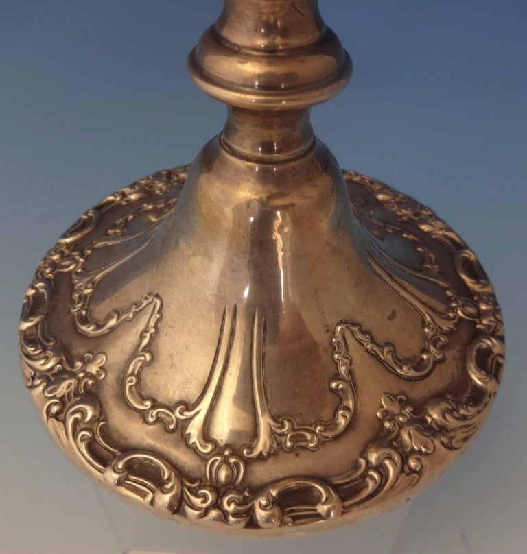 Chantilly by Gorham Sterling Silver Candelabra 3-Light For Sale at ...