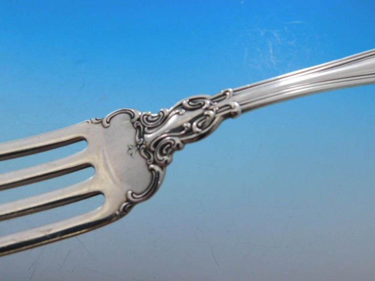 Chantilly by Gorham Sterling Silver Flatware Set for 12 Service 125 pcs ...
