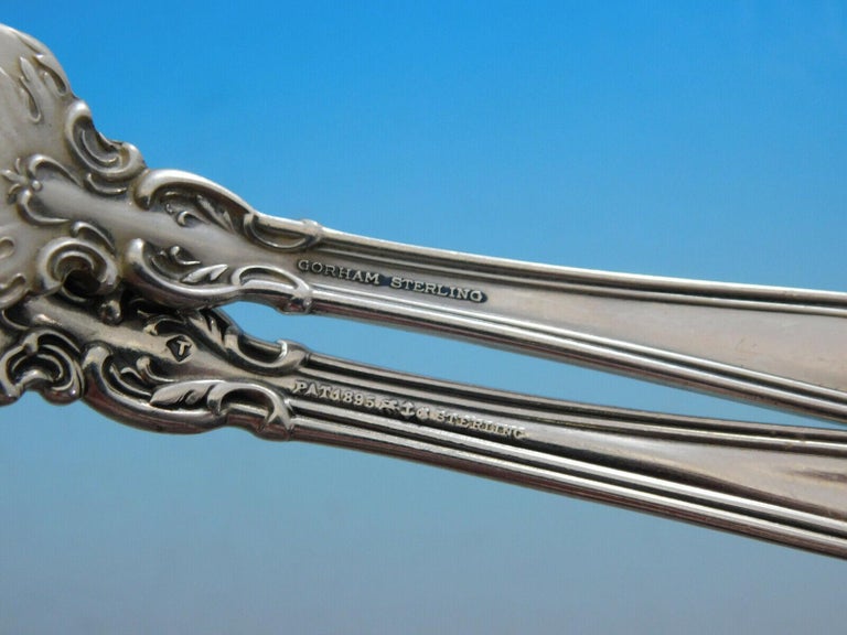 Chantilly by Gorham Sterling Silver Flatware Set for 12 Service 125 pcs ...