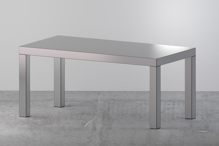 Contemporary Table/Desk Hitan Aluminium by Chapel Petrassi For Sale at ...