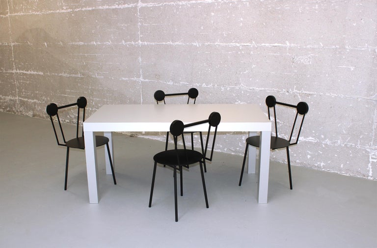 Contemporary Table/Desk Hitan Aluminium by Chapel Petrassi For Sale at ...