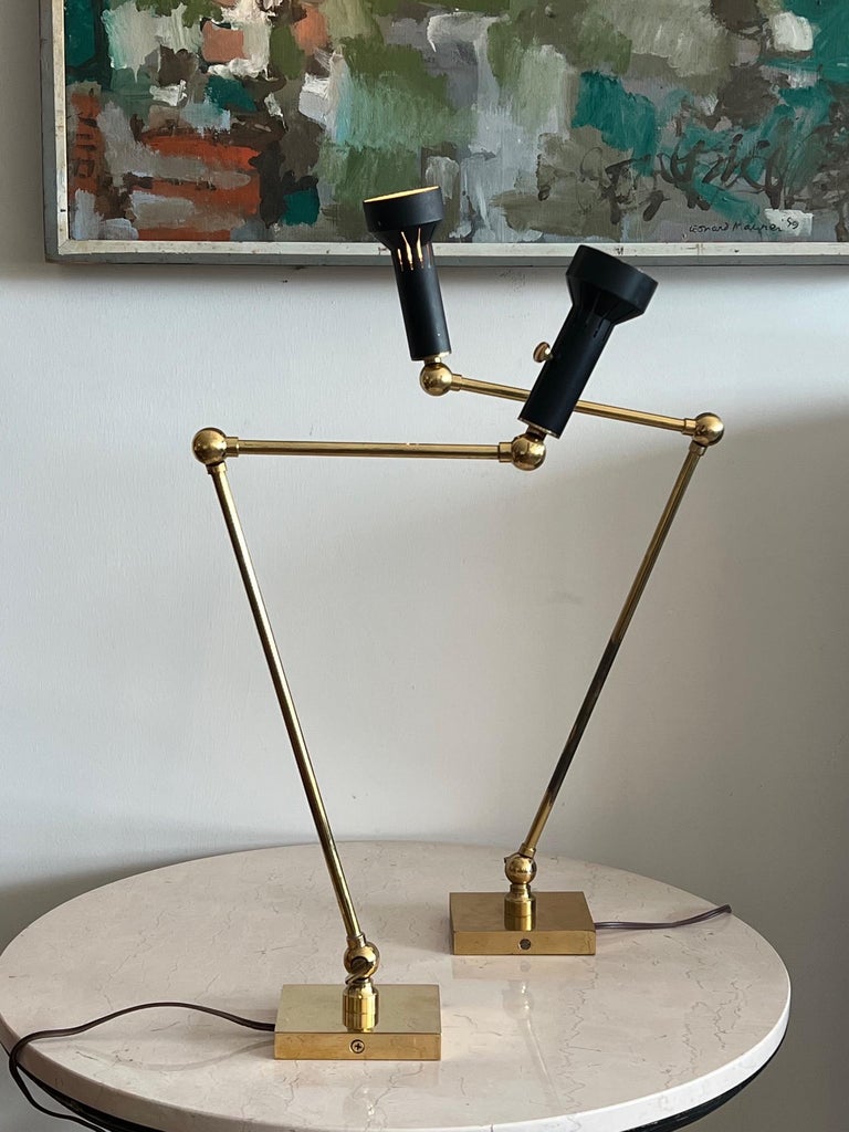 Chapman Articulating Wall/Table Lamps For Sale at 1stDibs