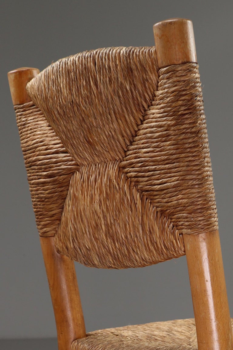 Characteristic “Bauche” Chair by Charlotte Perriand for Steph Simon ...