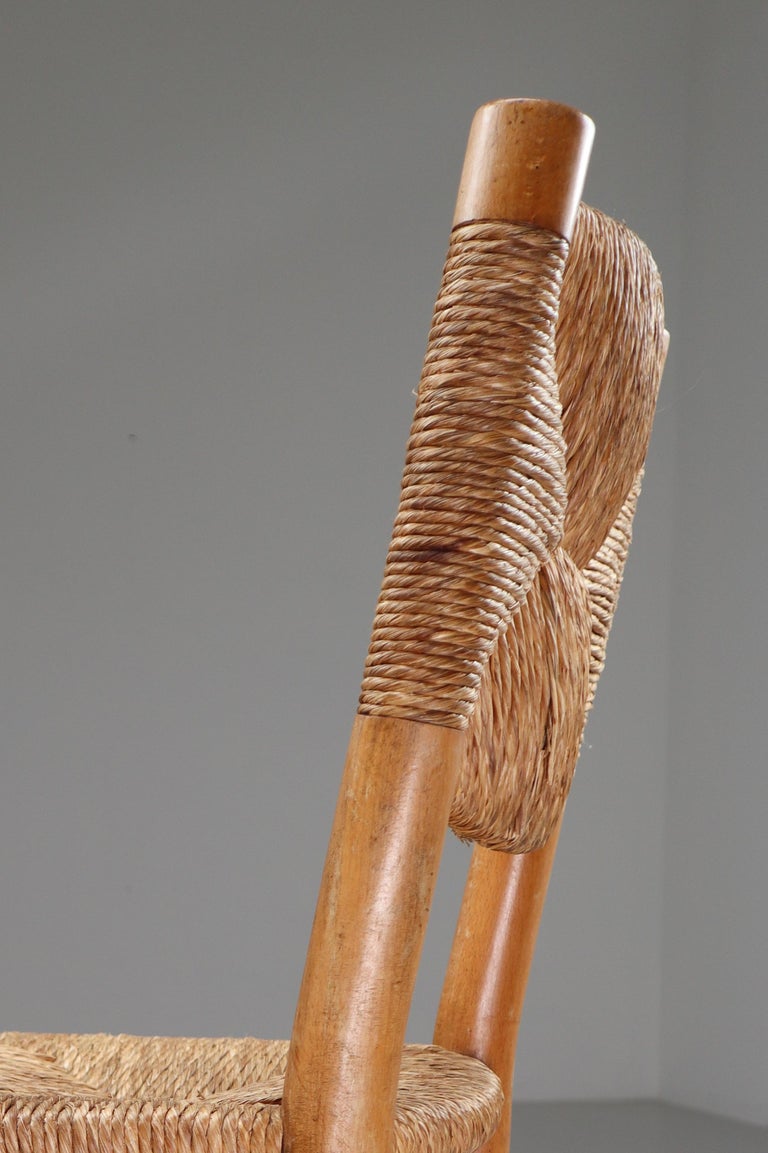Characteristic “Bauche” Chair by Charlotte Perriand for Steph Simon ...