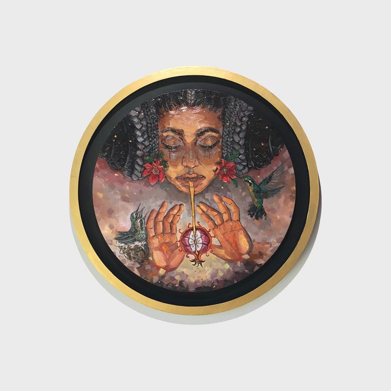 Charlene Mosley - Impressionist Portrait, "Of Whom We Take, We Must ...