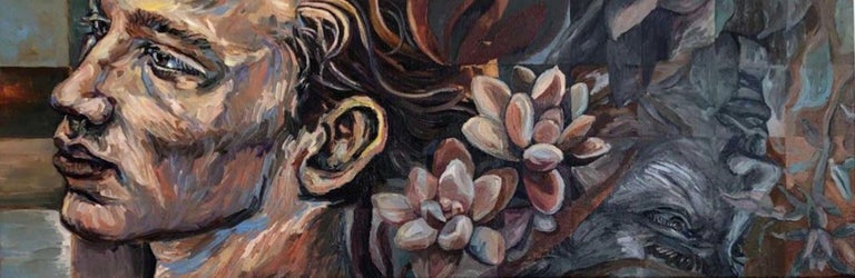 Charlene Mosley - Impressionist Portrait Titled, "Perception" For Sale ...