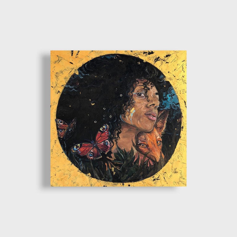 Charlene Mosley - Impressionist Portrait Titled, "Safe Places" For Sale ...