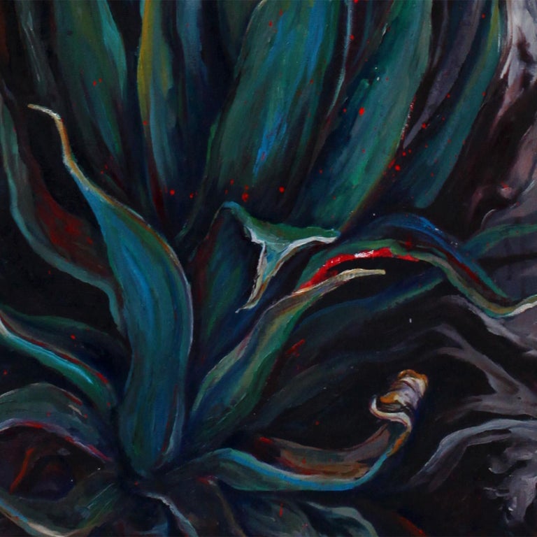 Charlene Mosley - Surrealist Figurative Painting, "Repair" For Sale at ...