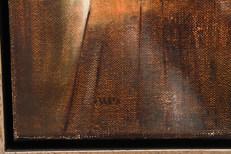 Charles Alton III Pfahl Attributed Art Studio Interior Oil Painting For ...