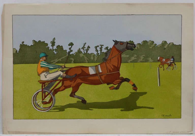 Charles Ancelin - Charles Ancelin (1863-1940) - c.1925 Pochoir Print ...