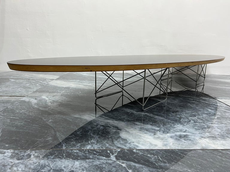 Charles and Ray Eames Elliptical Aka Surfboard Table for Herman Miller, 1990s at 1stDibs