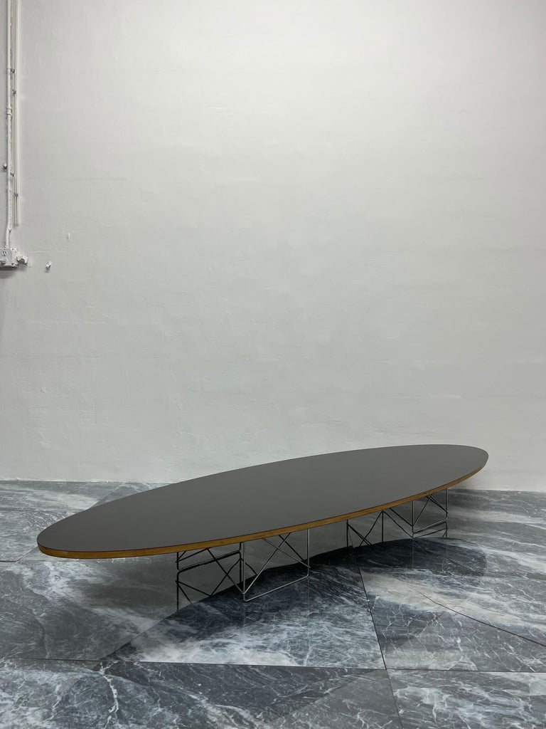 Charles and Ray Eames Elliptical Aka Surfboard Table for Herman Miller, 1990s at 1stDibs