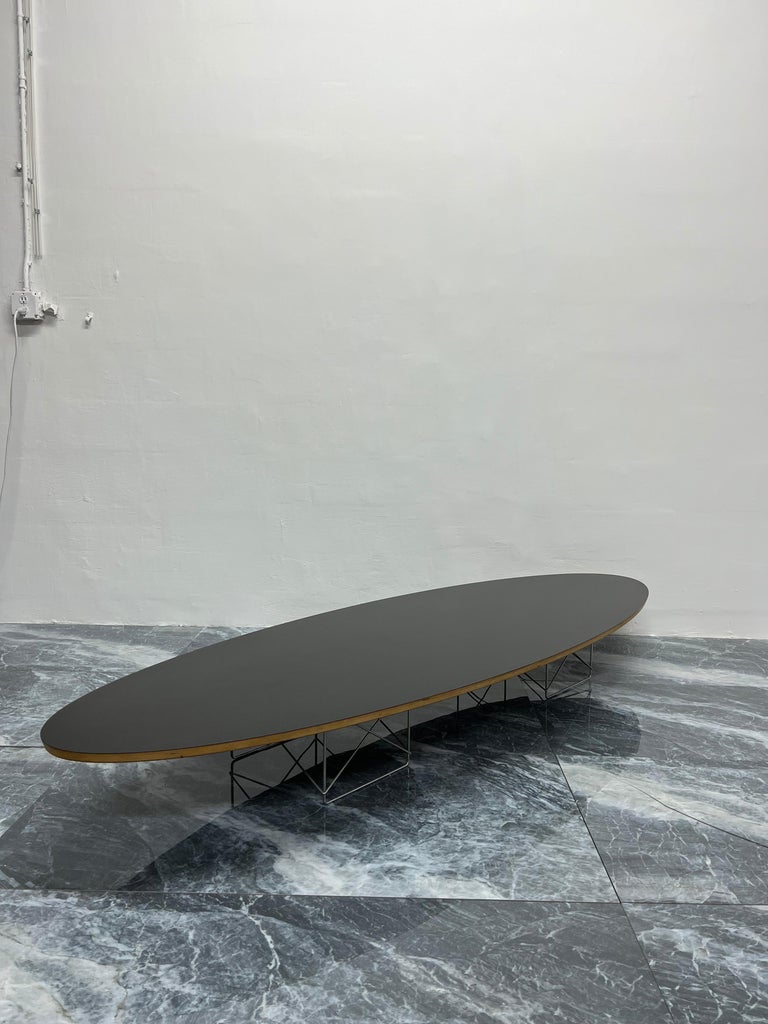 Charles and Ray Eames Elliptical Aka Surfboard Table for Herman Miller, 1990s at 1stDibs