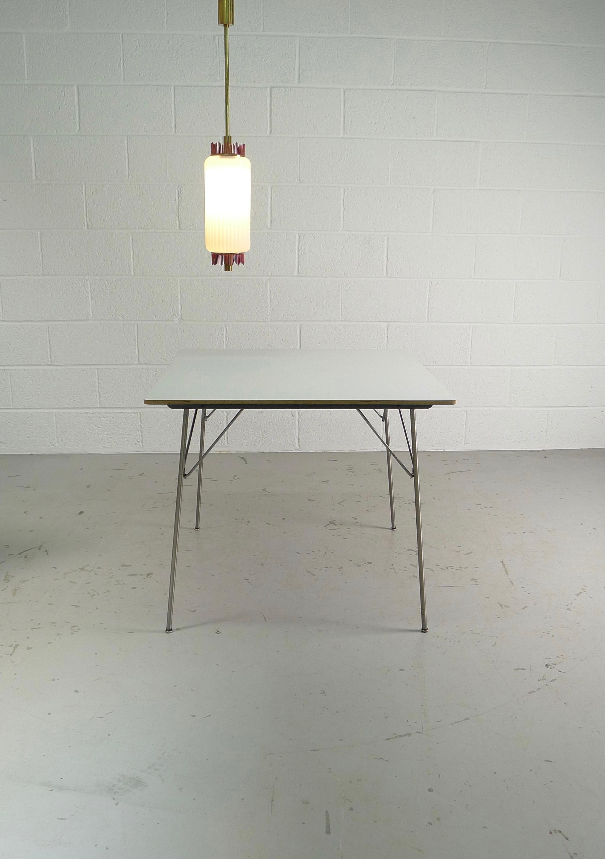 Charles and Ray Eames for Herman Miller, Dining Table DTM-2 White Top ...