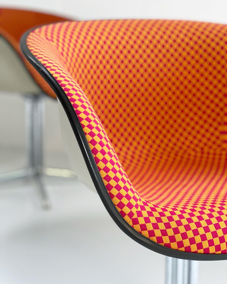 Charles and Ray Eames for Herman Miller La Fonda Chairs, Pair For Sale ...