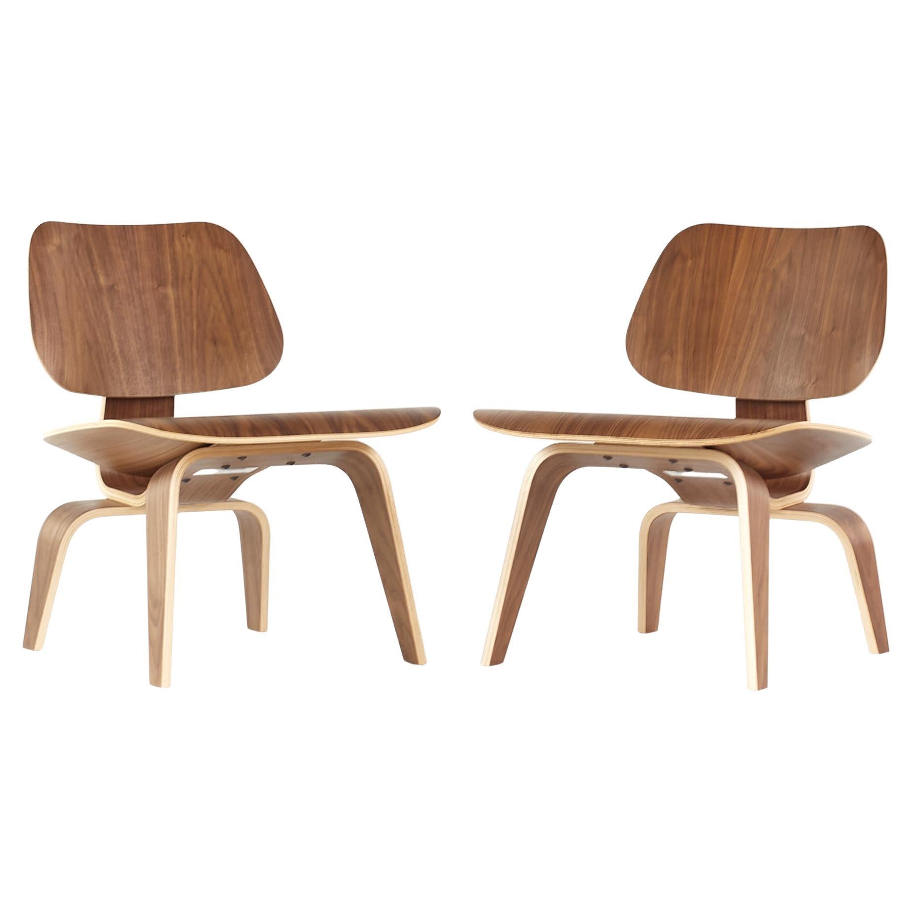 LCW with Cowhide by Charles and Ray Eames Special Edition at 1stDibs ...