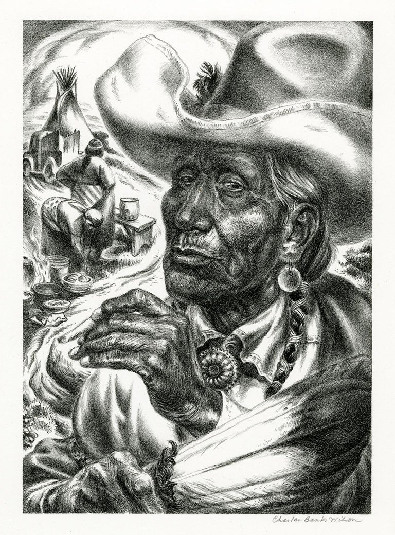 Charles Banks Wilson - Old Injun For Sale at 1stDibs | charles banks ...