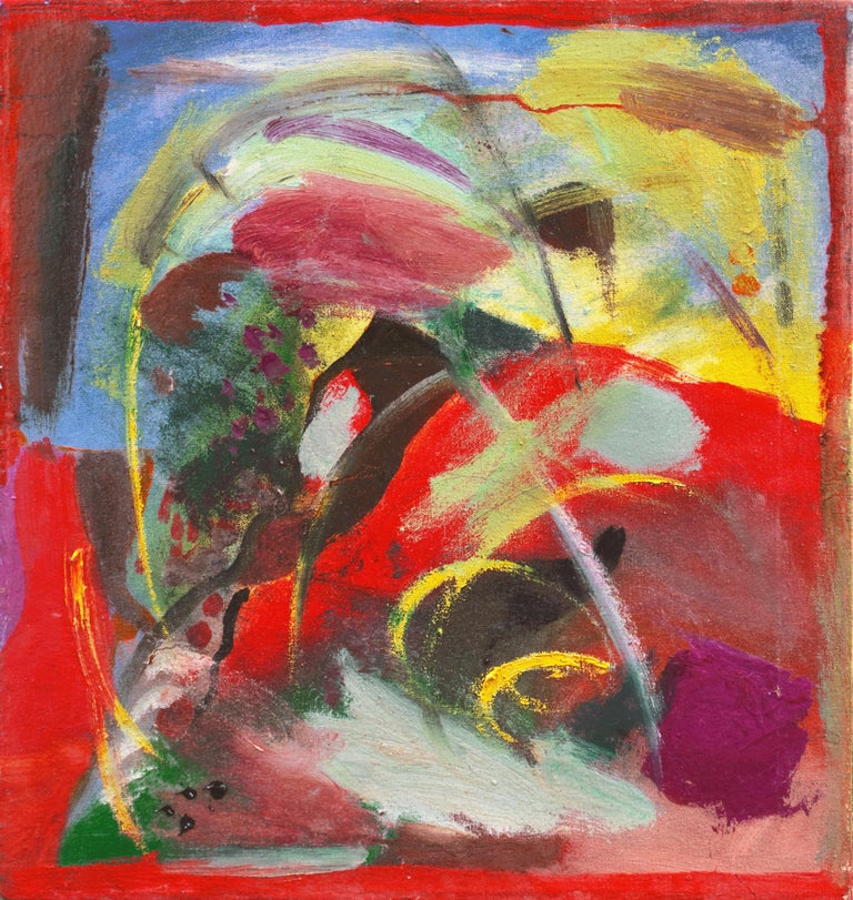 Charles Barr - 'Abstract, Citron and Scarlet', American Abstraction ...