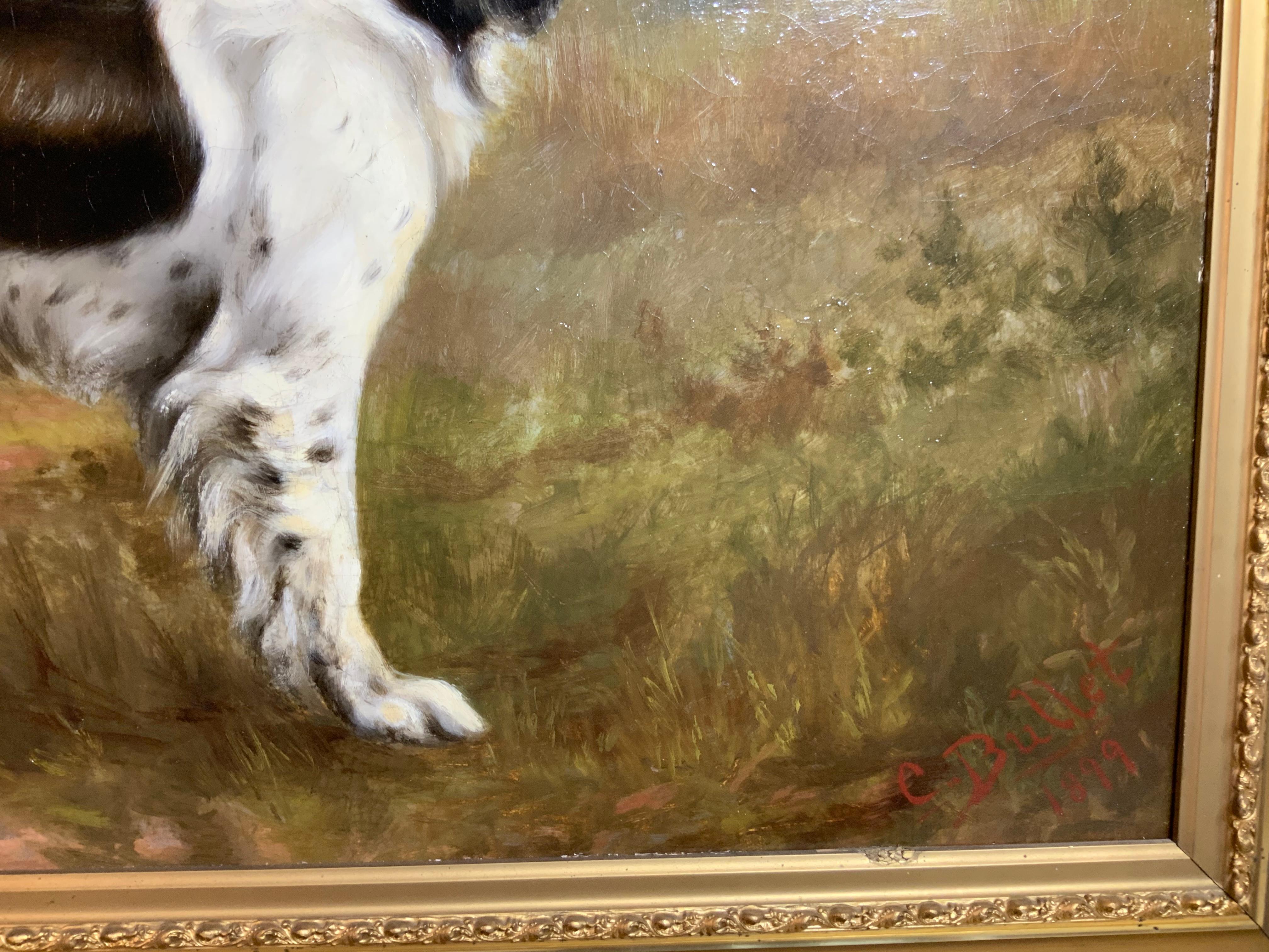 Charles Bullet Pointer in the Landscape For Sale at 1stDibs | charles ...