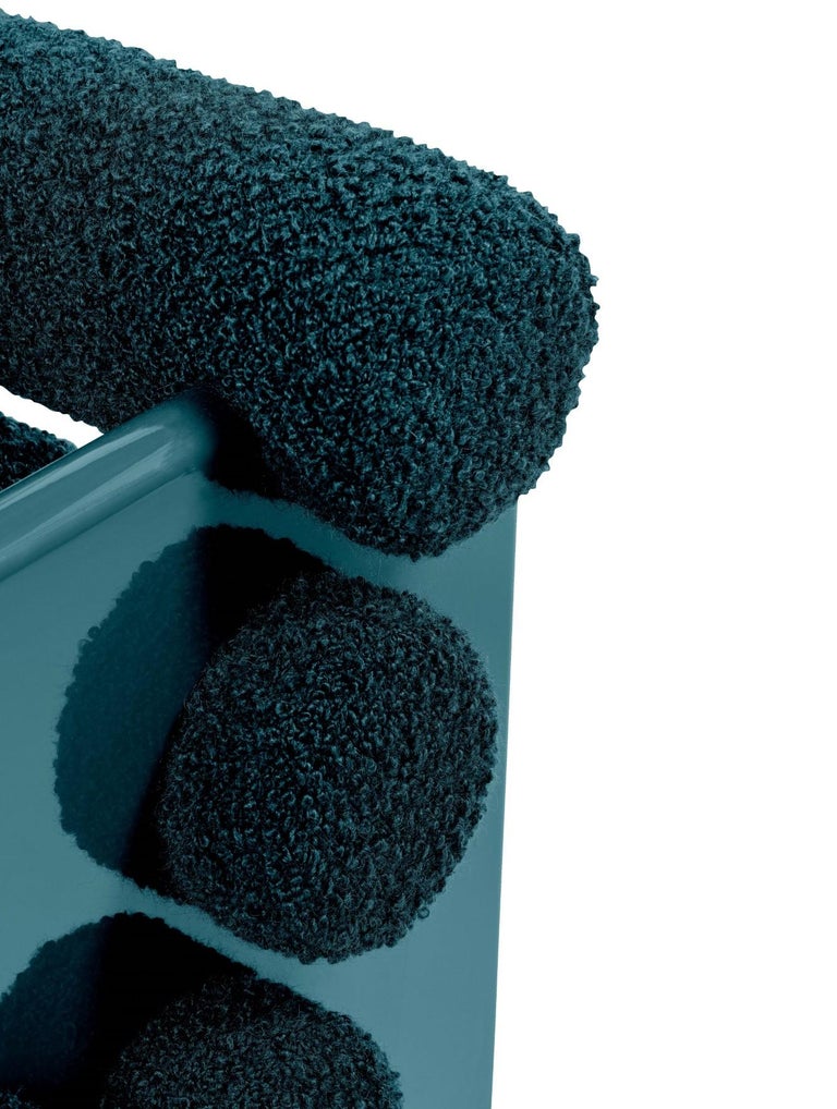 Charles Cormo Azure Armchair by Royal Stranger For Sale at 1stDibs