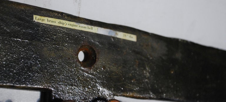 Charles Cory and Son Engine Room Signal Bell Double Hammer 18 at 1stDibs