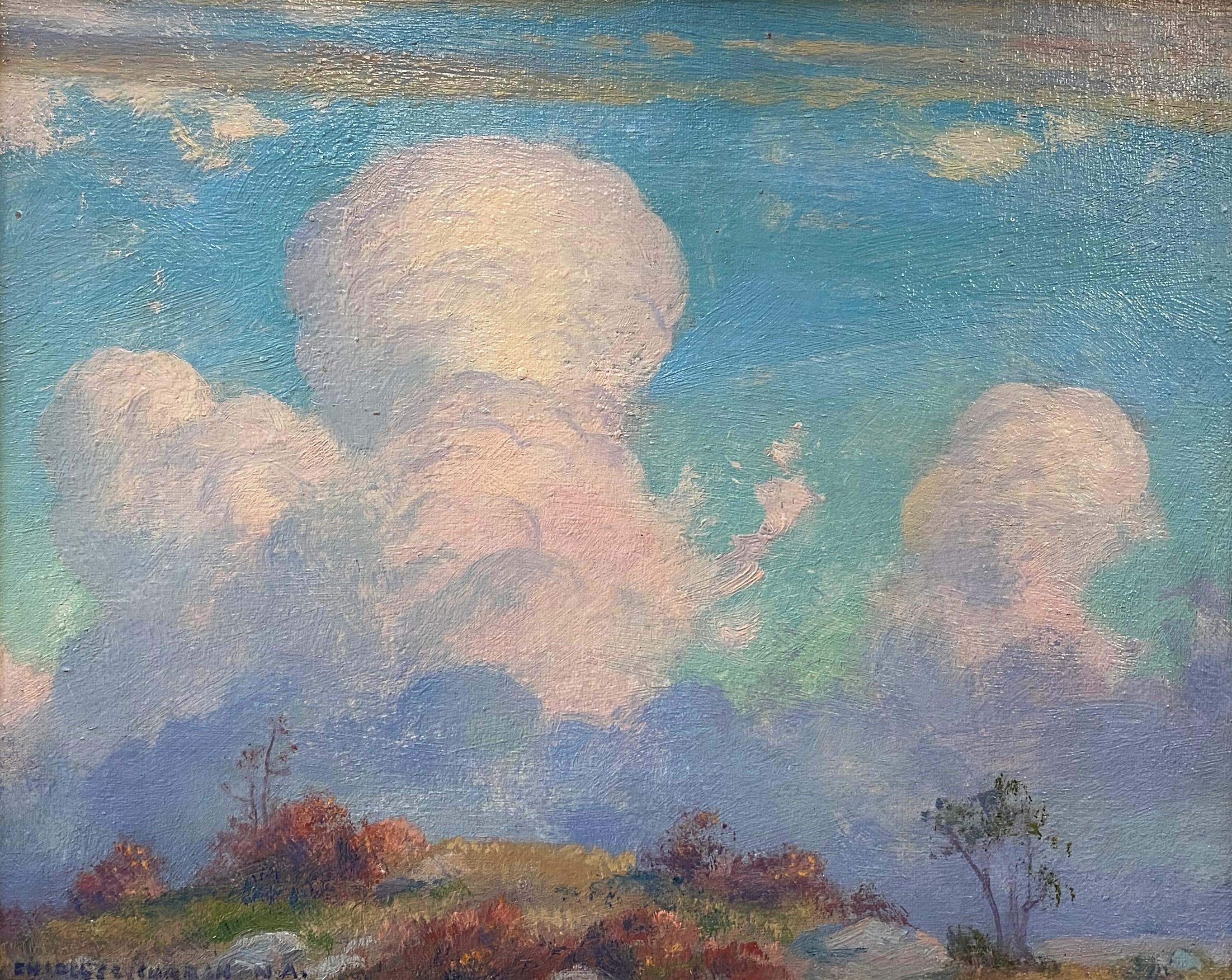 Charles Courtney Curran - The Pink Cumulus Cloud For Sale at 1stDibs