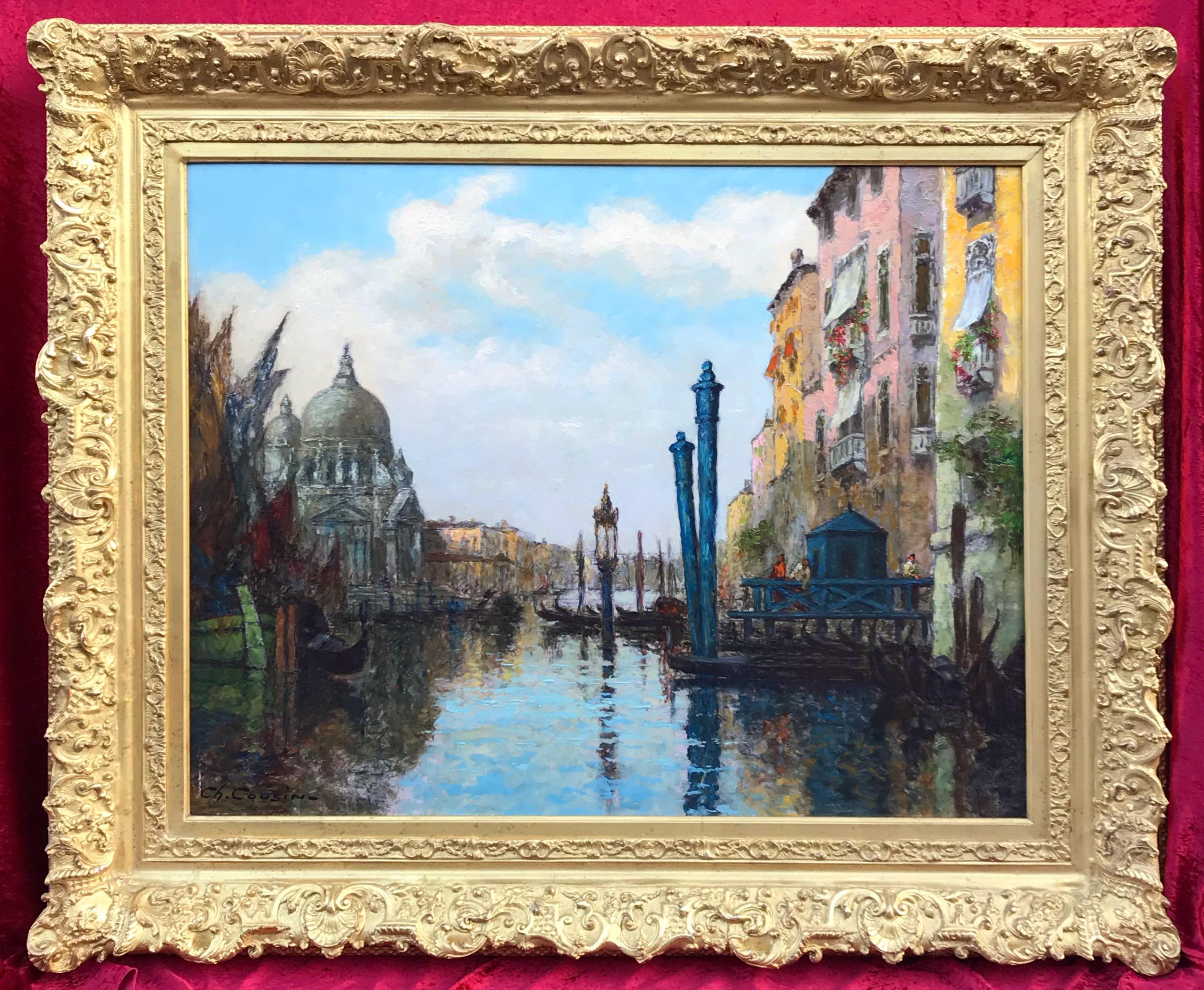 Charles Cousin - Charles COUSIN (1807-1887) - Painting 19th Century Venice at 1stDibs