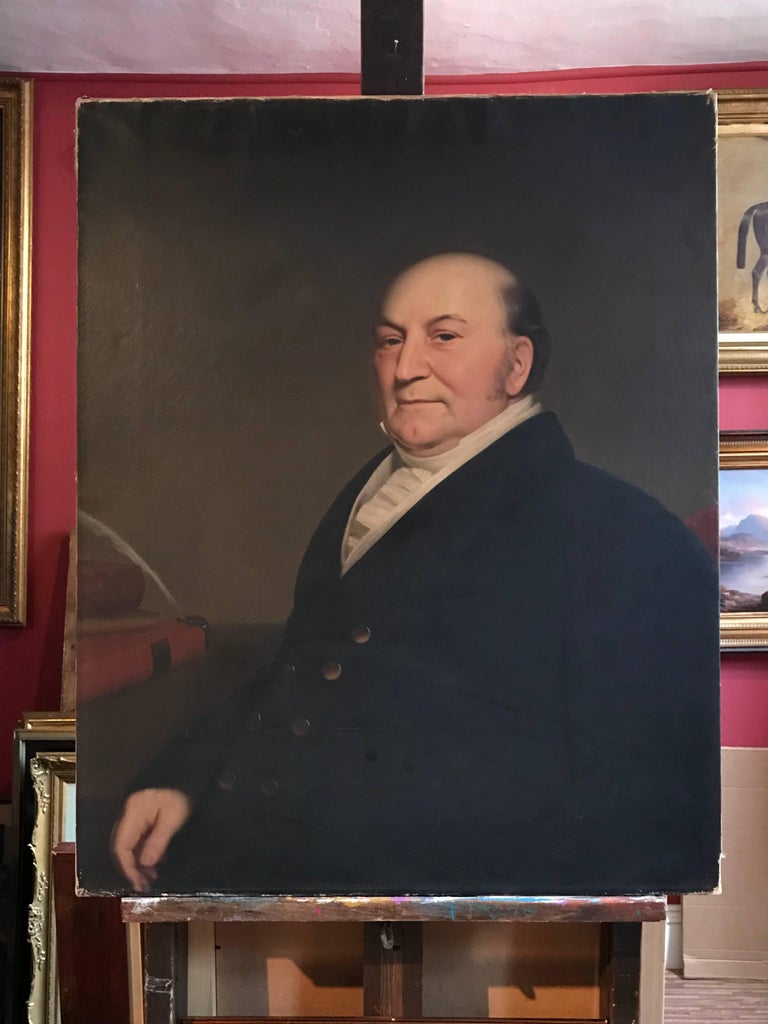 Charles Cromwell Ingham - c1859 Portrait of New York Lawyer, Large 19th ...