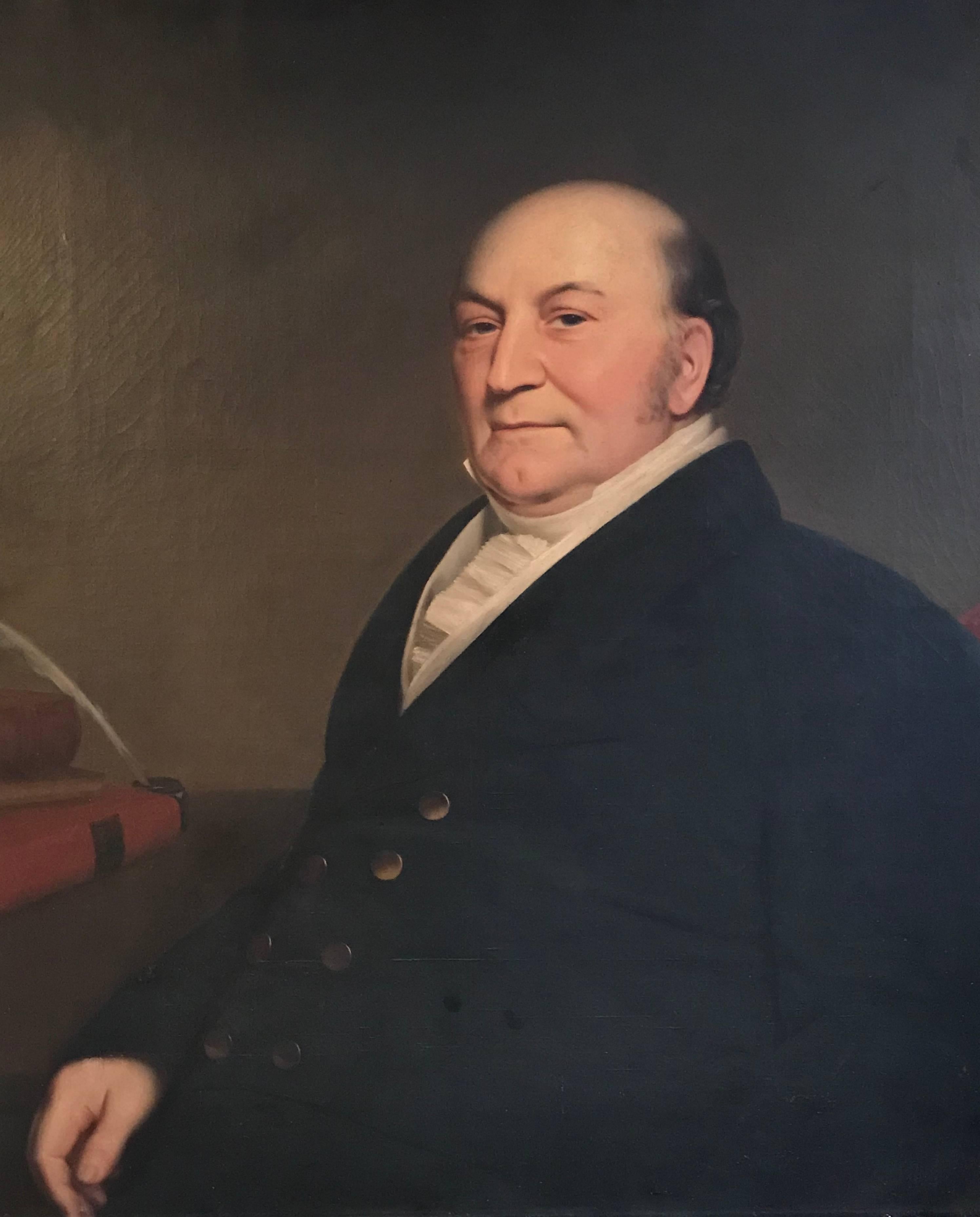 Charles Cromwell Ingham - c1859 Portrait of New York Lawyer, Large 19th ...