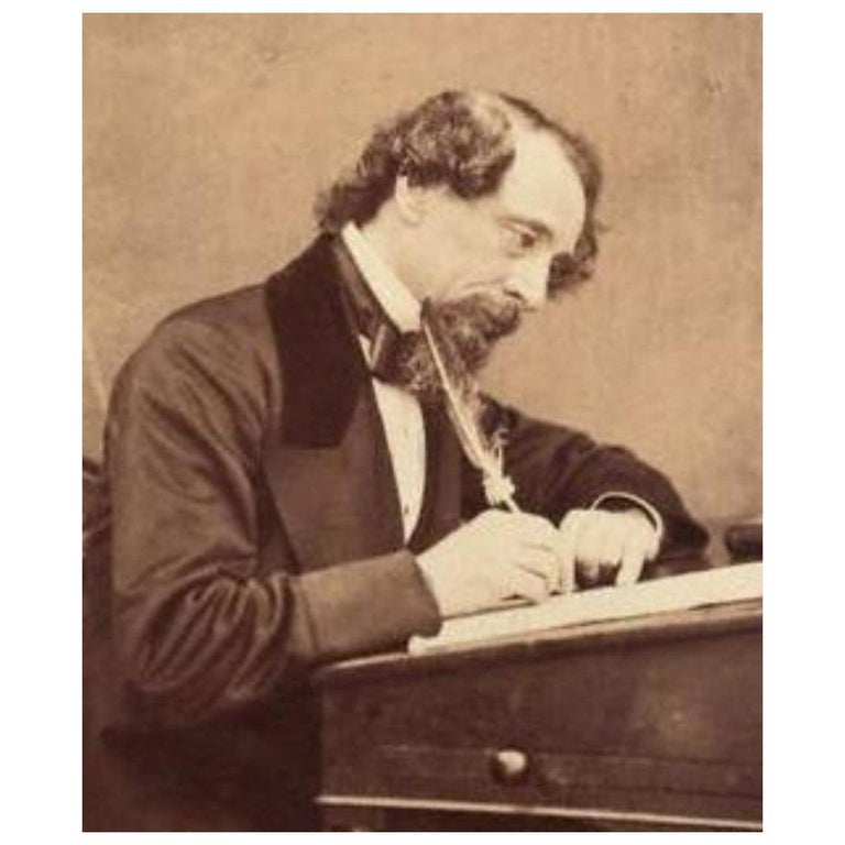 Charles Dickens Authentic Strand of Hair For Sale at 1stDibs
