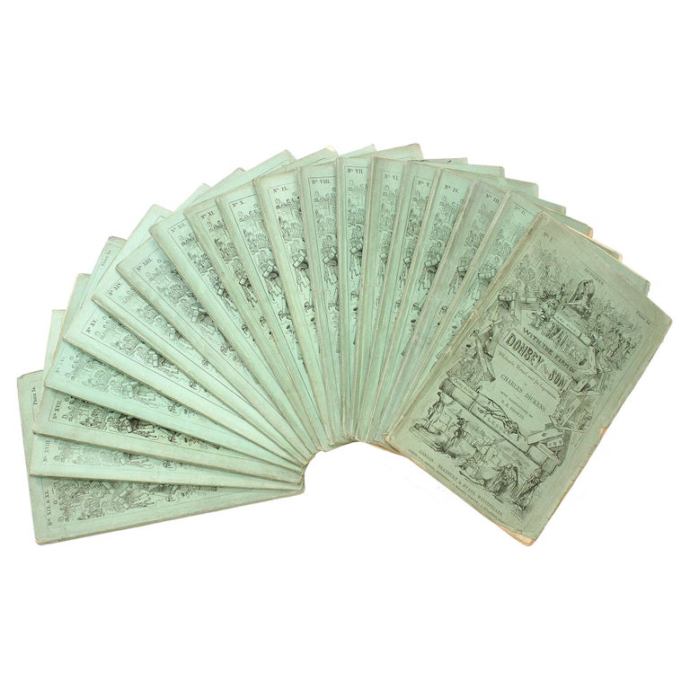 Charles DICKENS. Dombey and Son! FIRST EDITION IN THE ORIGINAL 19 PARTS ...