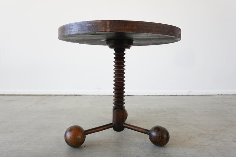 Charles Dudouyt Side Table at 1stDibs