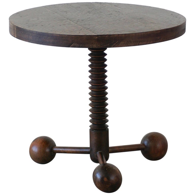 Charles Dudouyt Side Table at 1stDibs