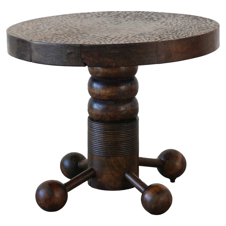 Charles Dudouyt Side Table at 1stDibs | charles dudouyt table