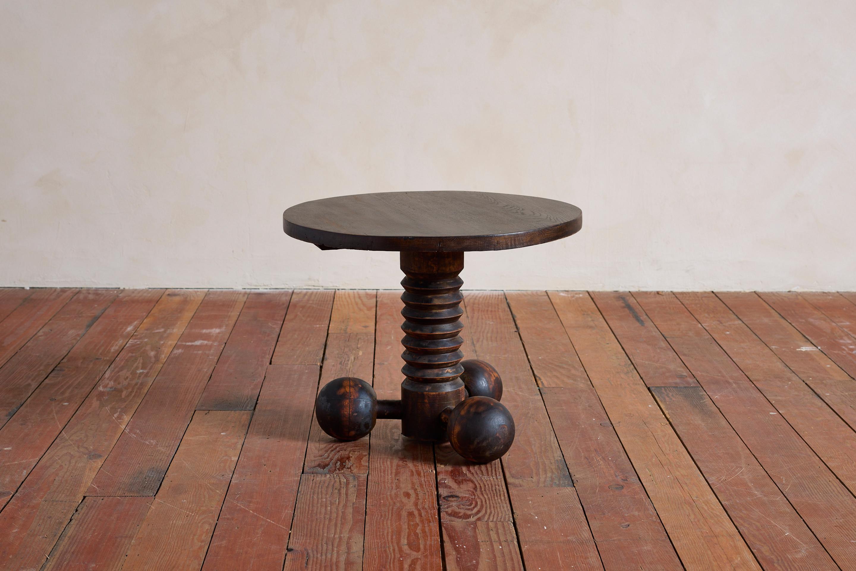 Charles Dudouyt Tripod Table For Sale at 1stDibs