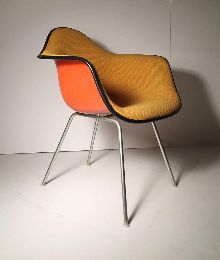 Charles Eames Alexander Girard Shell Chairs in Two-Tone Checkerboard ...