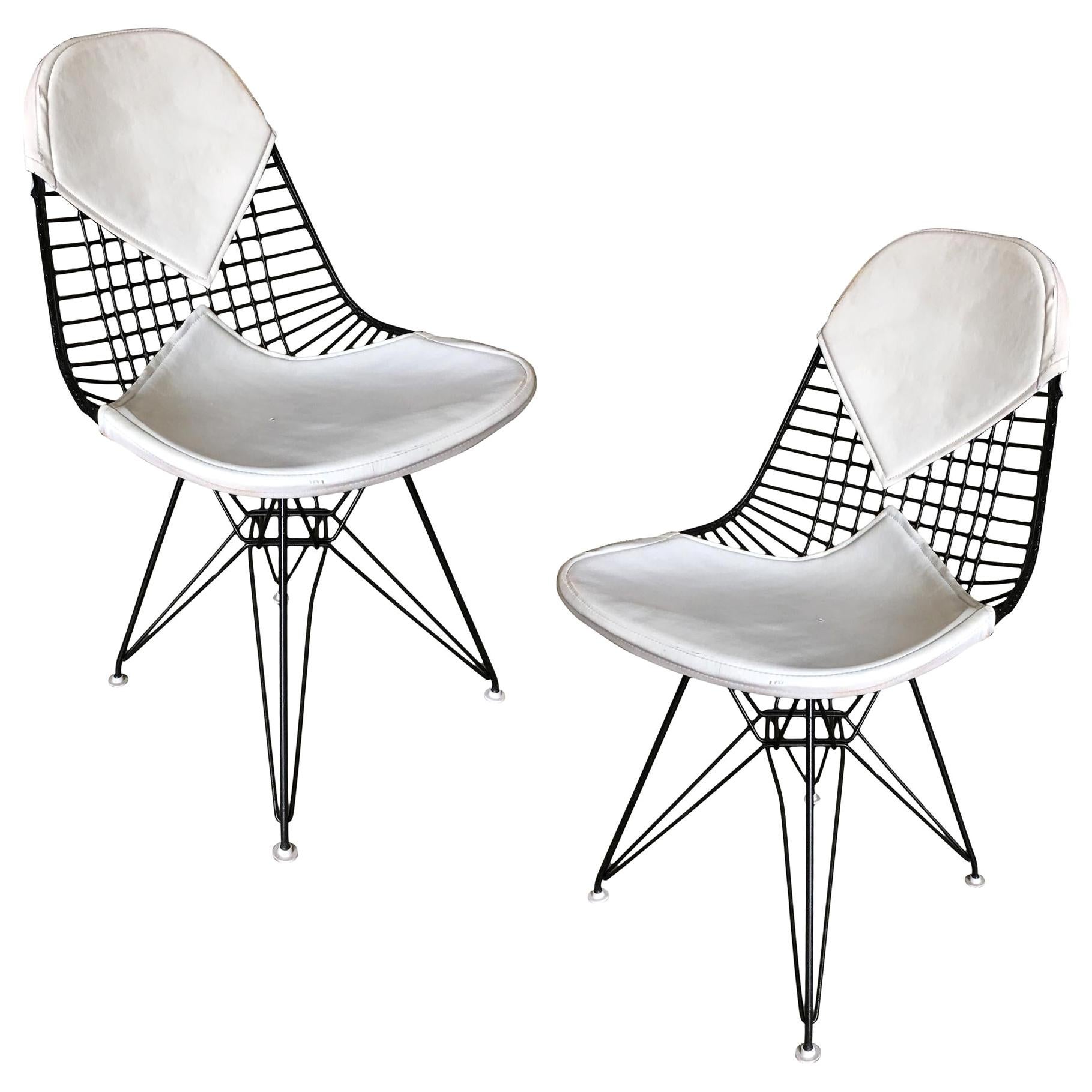 Original First Edition Herman Miller Eames DKR-2 Chair For Sale at 1stdibs