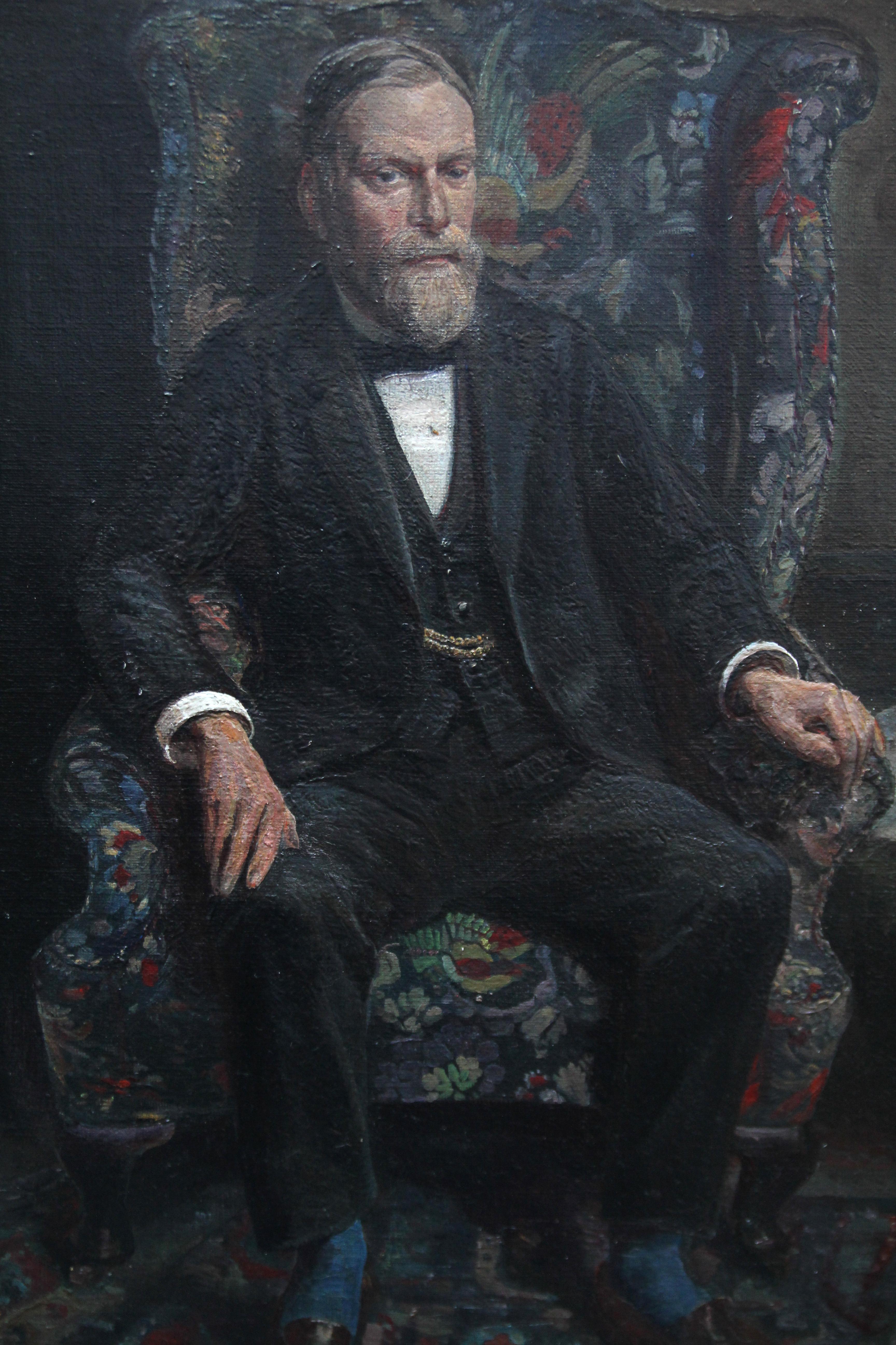 Charles Ernest Cundall - Philip Joubert - British art portrait oil ...