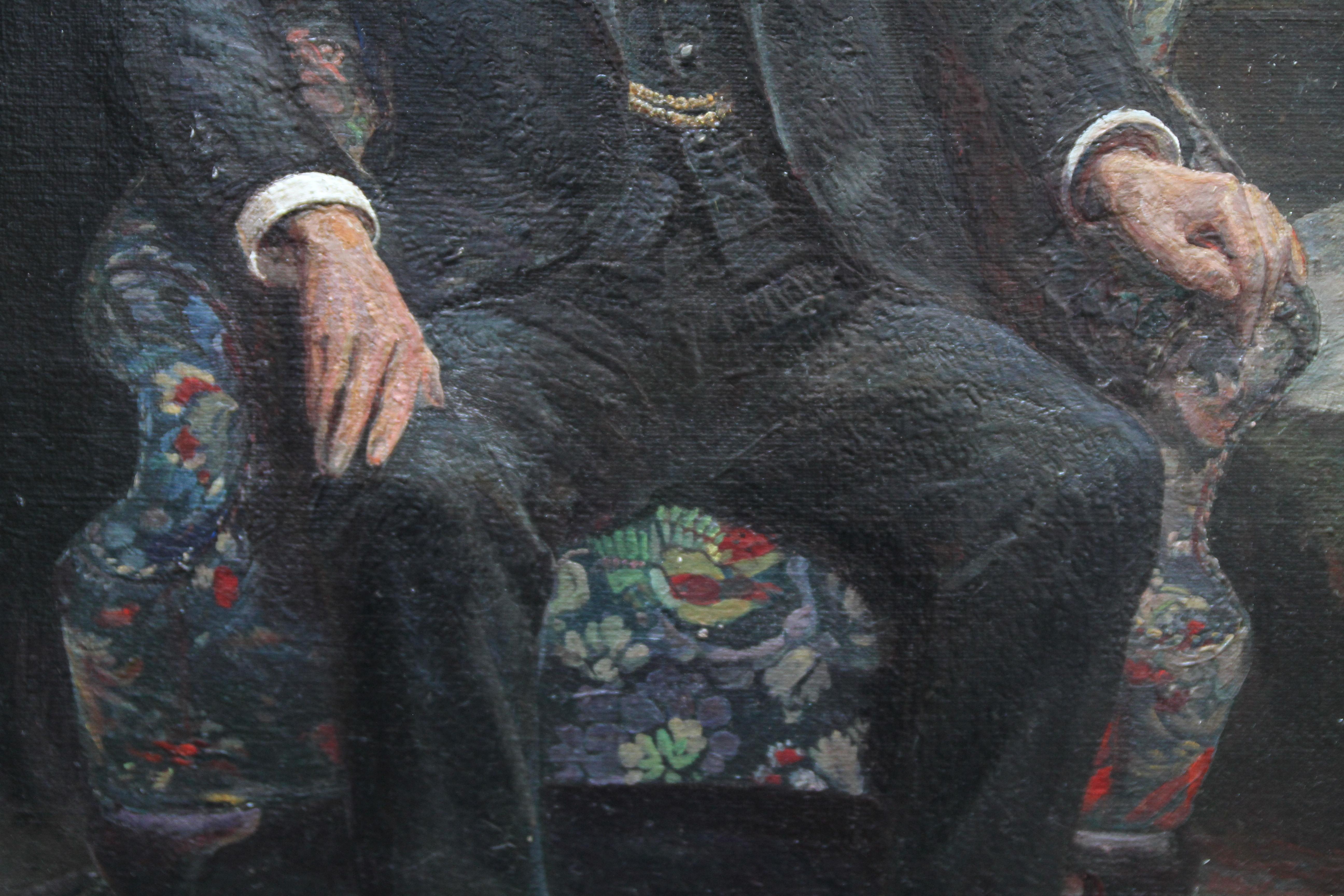 Charles Ernest Cundall - Philip Joubert - British art portrait oil ...